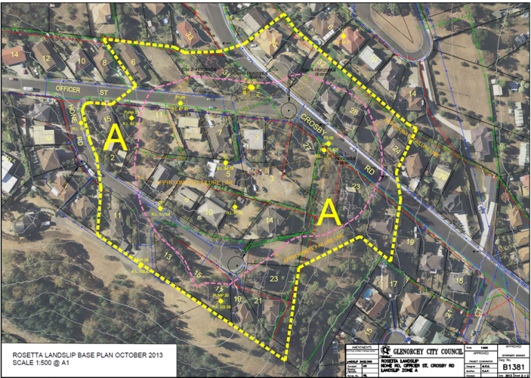 Landslide Areas | Glenorchy City Council