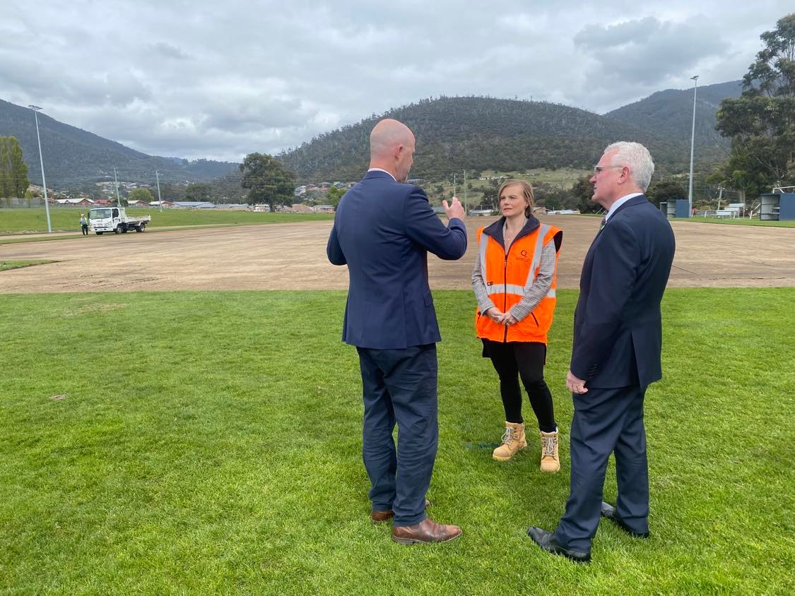Works underway to upgrade two prominent Glenorchy sporting hubs ...